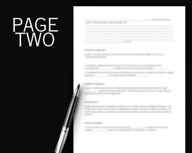 Letter Before Claim | Legal Document Lawyer Certified Binding Contract ...