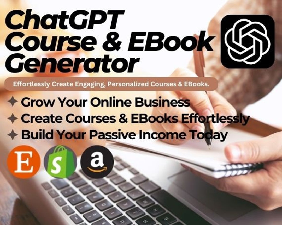 Chatgpt Course and Ebook Generator | Create Online Courses and Ebooks ...