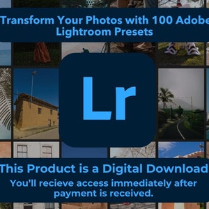 100 Adobe Lightroom Presets | 9 Different Lightroom Themes | Nostalgia ...