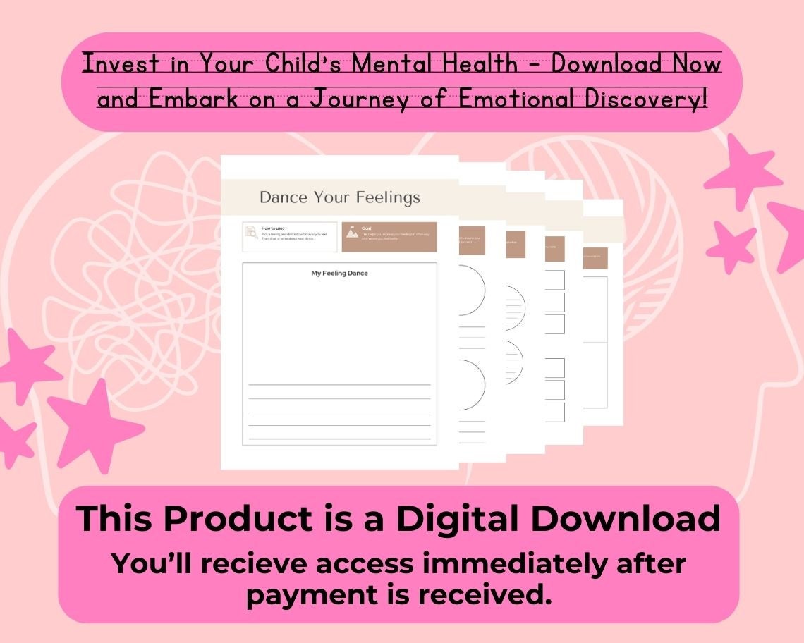 Kids 10 Mental Health Activities Children's Learning Sheet Teach Kids ...