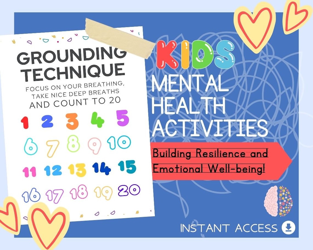 Kids Mental Health Activities | Children's Learning Sheet | Teaching ...