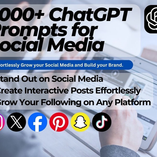 Chatgpt Prompts - Etsy