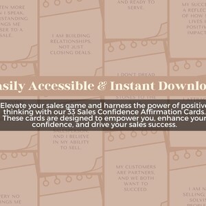 33 Sales Confidence Affirmation Cards | Positive Affirmations for Sales ...