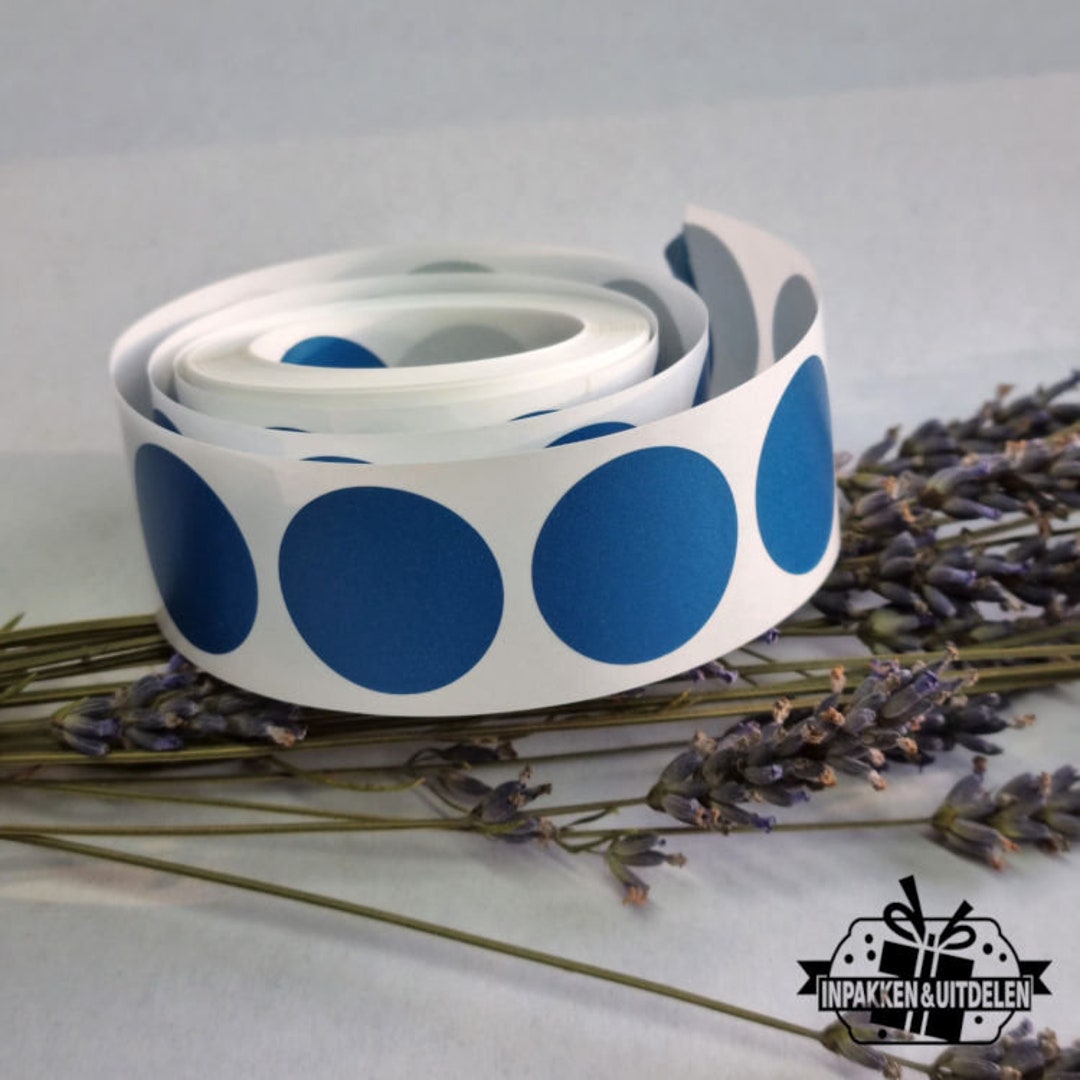 25 Pieces Scratch - Scratch Stickers Blue Round - Round Scratch ...