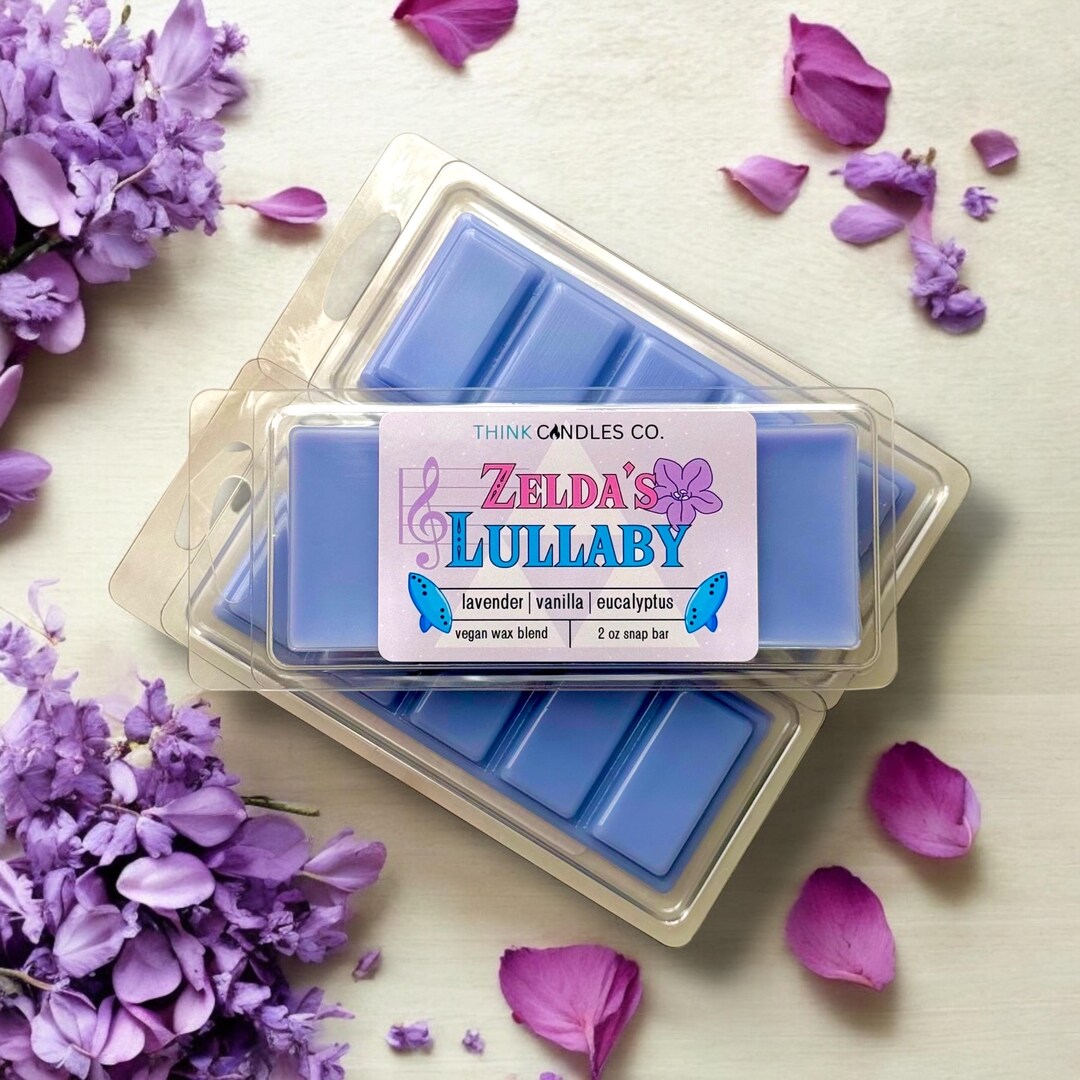 Zelda's Lullaby Snap Bar | Hand Poured Vegan Wax Blend Snap Bar ...