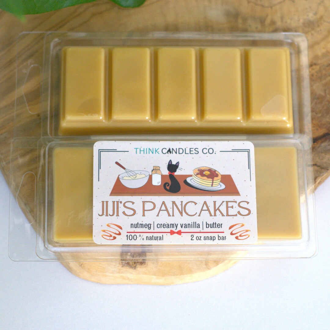 Jiji's Pancakes Snap Bar Hand Poured Vegan Wax Snap Bar Strong Scented ...