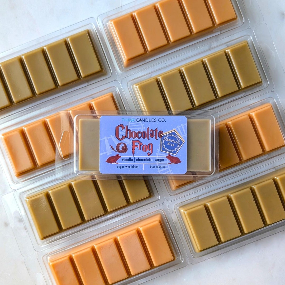 Chocolate Frog Snap Bar Potter Inspired Snap Bar Hand Poured Vegan Wax ...