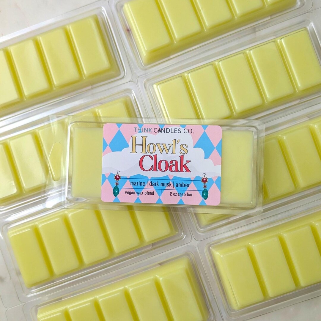 Howl's Cloak Snap Bar Moving Castle Inspired Snap Bar Hand Poured Vegan ...