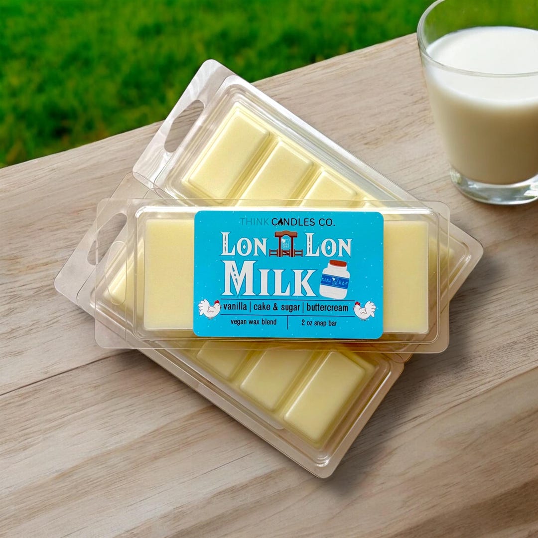 Lon Lon Milk Snap Bar | TLOZ Inspired Snap Bar | Hand Poured Vegan Wax ...