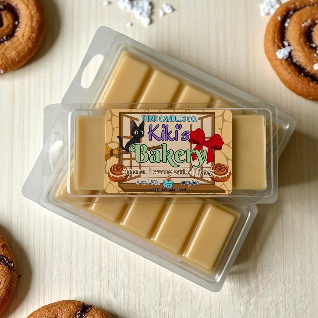 Kiki's Bakery Snap Bar | Delivery Service Inspired Snap Bar | Hand ...