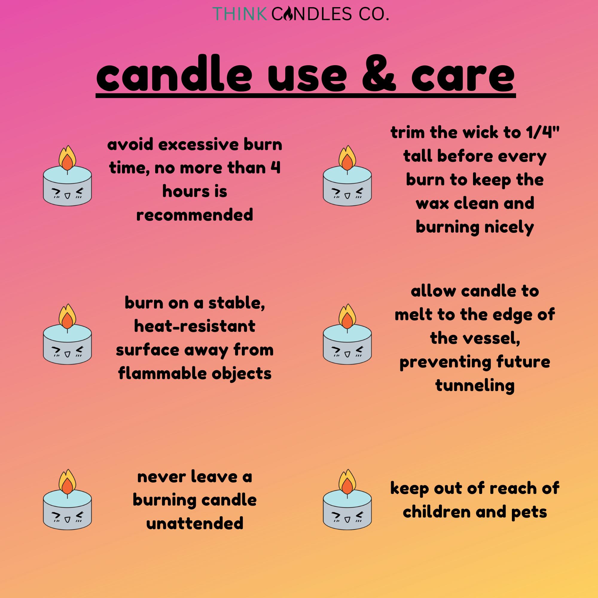 Fire Demon Sparks Candle | Moving Castle Inspired Anime Candle | Hand ...