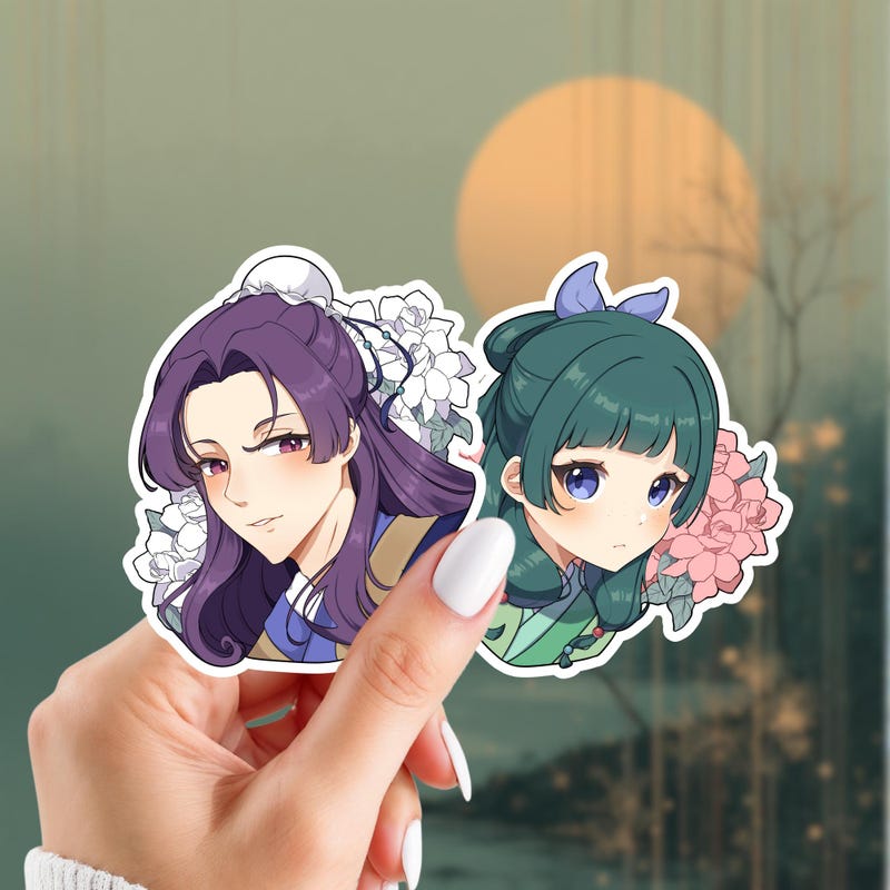 Maomao Vinyl Stickers - Etsy