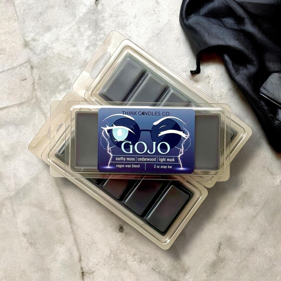 Gojo Snap Bar | Anime Inspired Snap Bar | Hand Poured Vegan Wax Blend ...