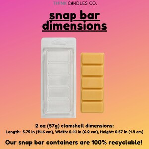 Gojo Snap Bar | Anime Inspired Snap Bar | Hand Poured Vegan Wax Blend ...