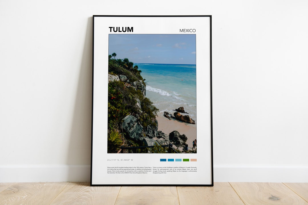 Tulum Mexico Travel Print, Tulum Mexico Photography, Tulum Travel Gift ...