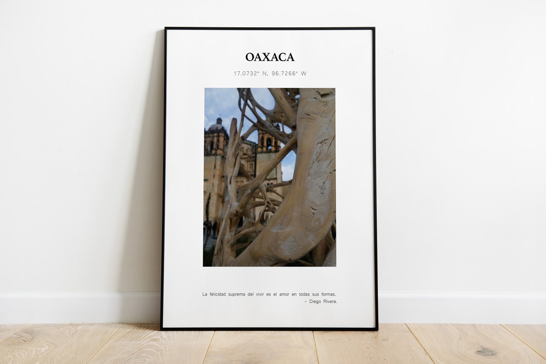 Oaxaca Wall Decor Printable Oaxaca Photo Decor Mexico Poster - Etsy