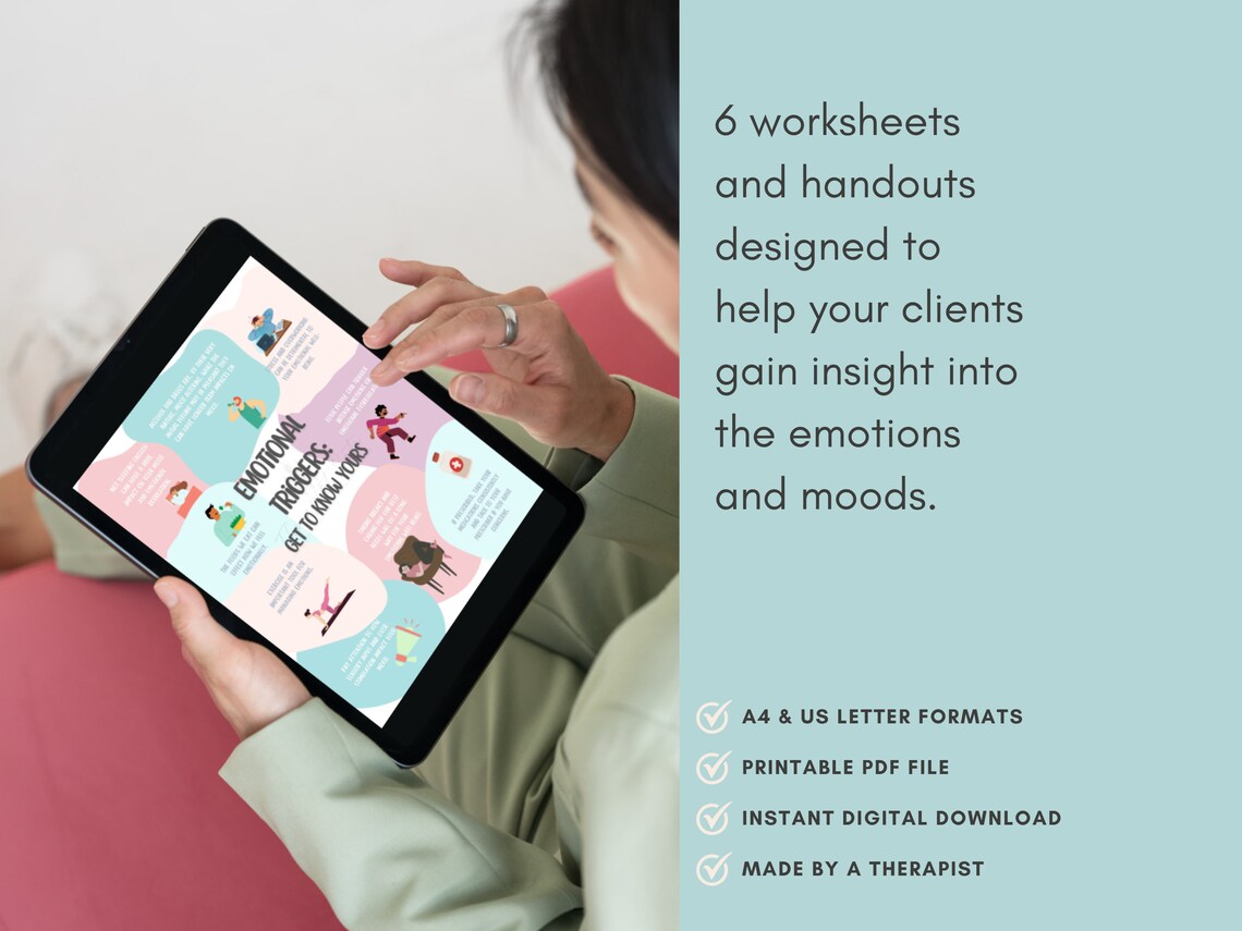 Emotional Awareness Worksheets, Self Awareness, Shadow Work, CBT ...