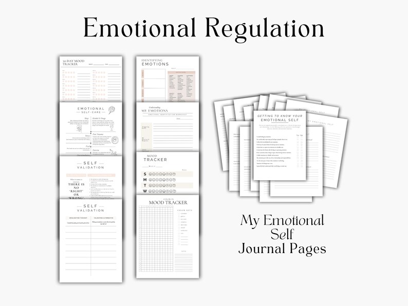 Dialectical Behavioral Therapy Worksheet Bundle, DBT Worksheets ...