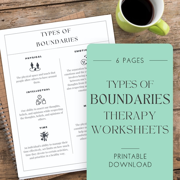 Assertiveness Therapy Worksheets, Boundary Worksheets, Shadow Work ...