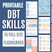 DBT Skills Therapy Worksheets, DBT Worksheets, Therapy Worksheets, D.B ...