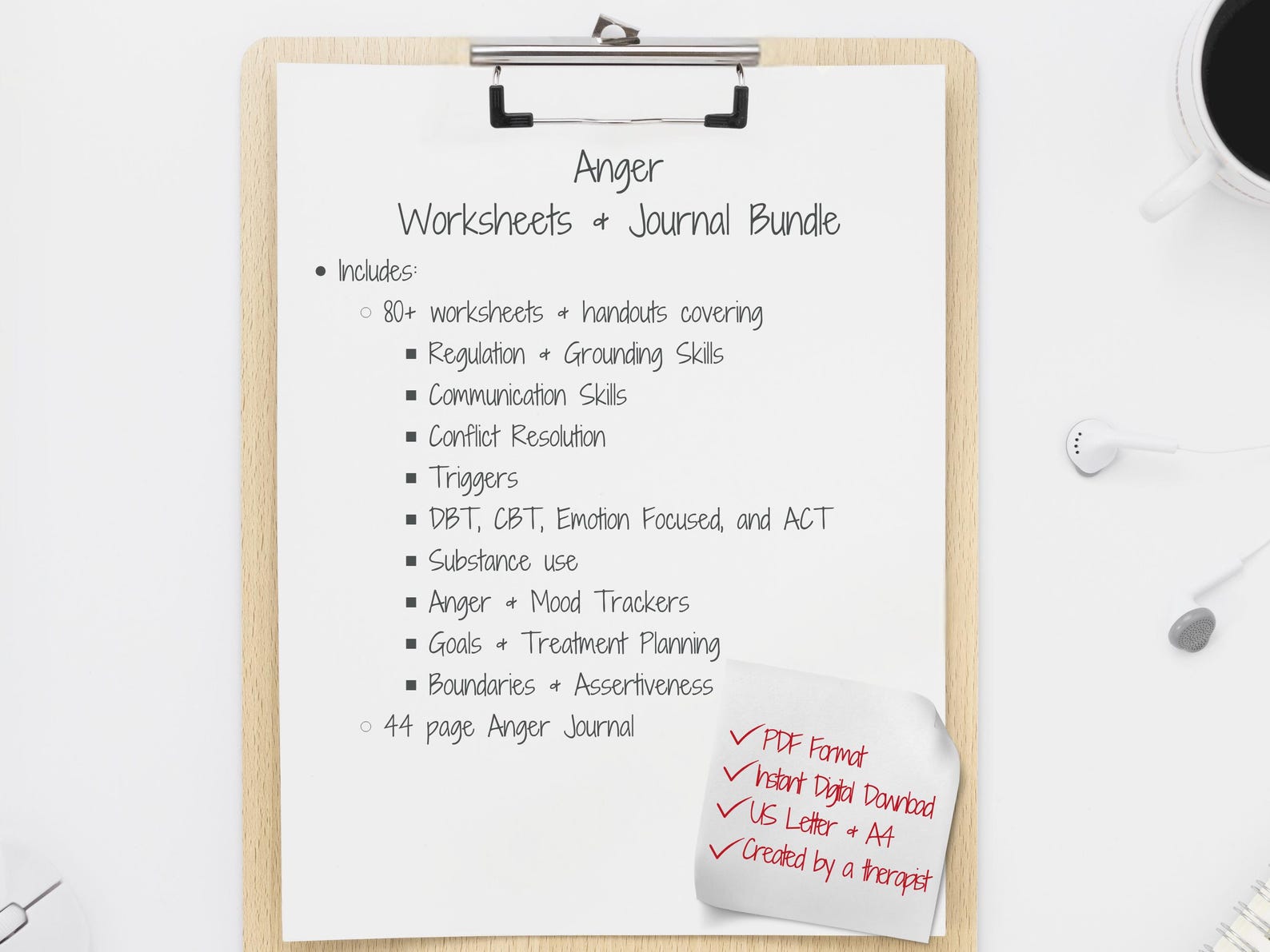 Anger Management Therapy Worksheets | Anger Worksheets | CBT Anger ...