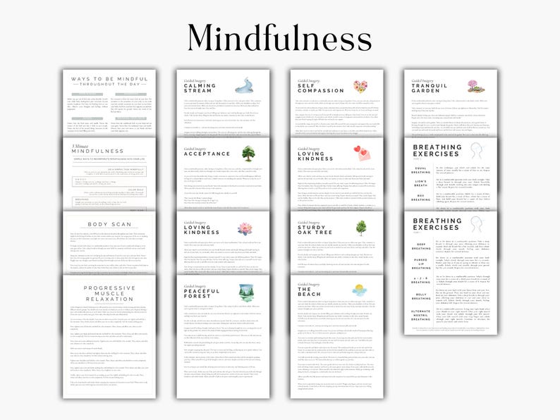 Dialectical Behavioral Therapy Worksheet Bundle, DBT Worksheets ...