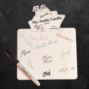 Cruise Character Signature Sign Magnet Autograph Display Personalized ...
