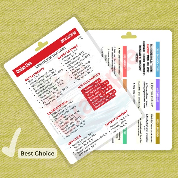 Locator Cards - Etsy