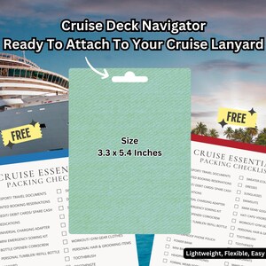 Anniversary Cruise Norwegian Ship Deck Navigator Card - NCL ...