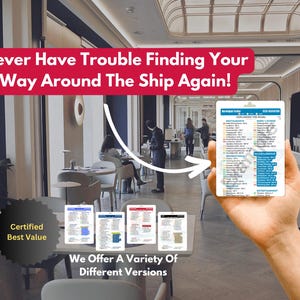 Family Cruise Norwegian Ship Deck Navigator Card NCL Personalized ...