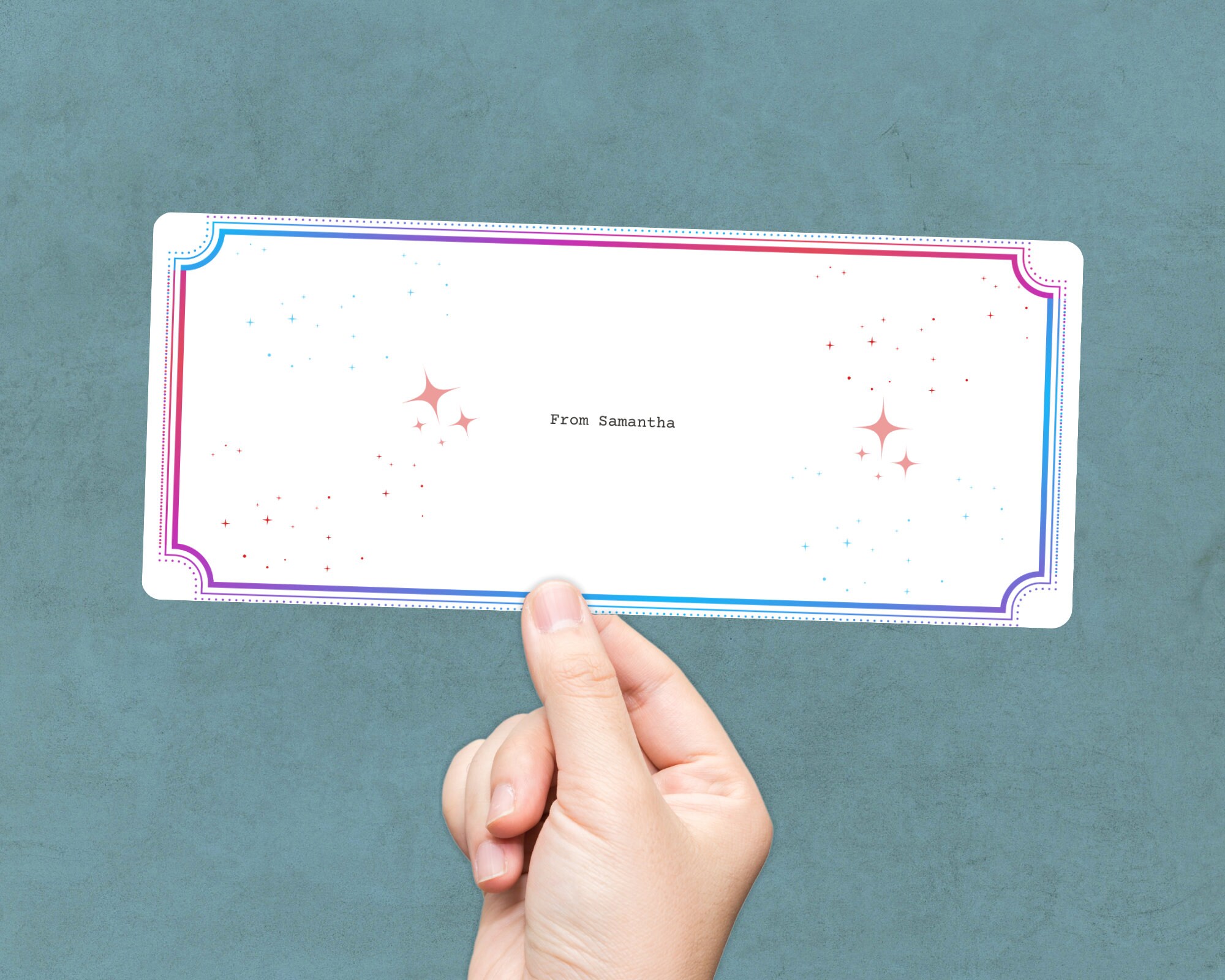 Personalized Boarding Pass Scratch Card, Holiday Scratch off Reveal ...