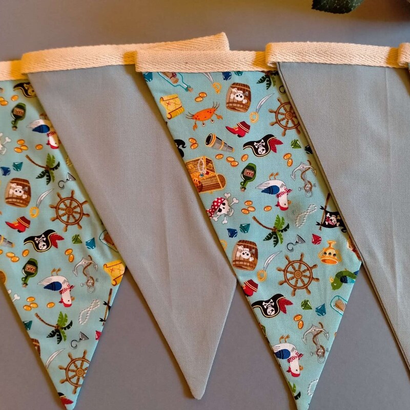 Pirate Bunting - Etsy UK