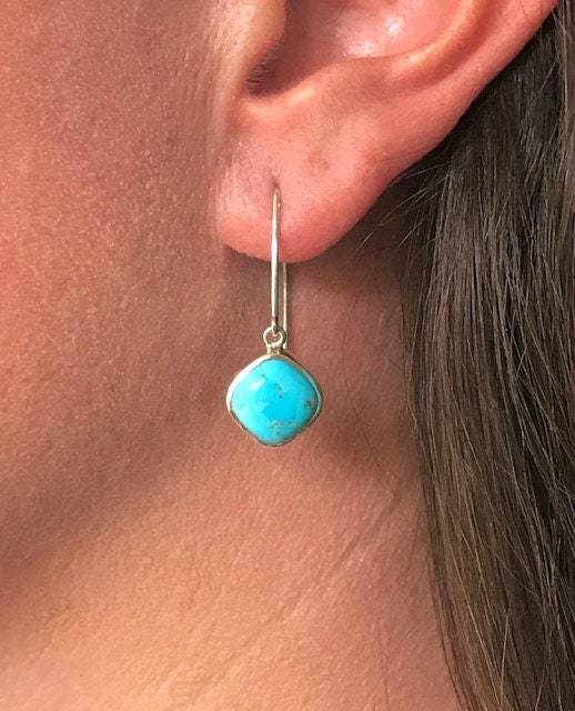 Turquoise Recycled Silver American Made Craftsman Made Sterling Solid ...