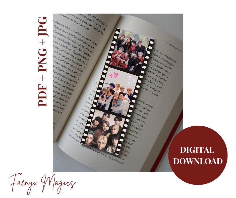Printable Stray Kids Bookmarks/photo Stripes for Download / Stray Kids ...