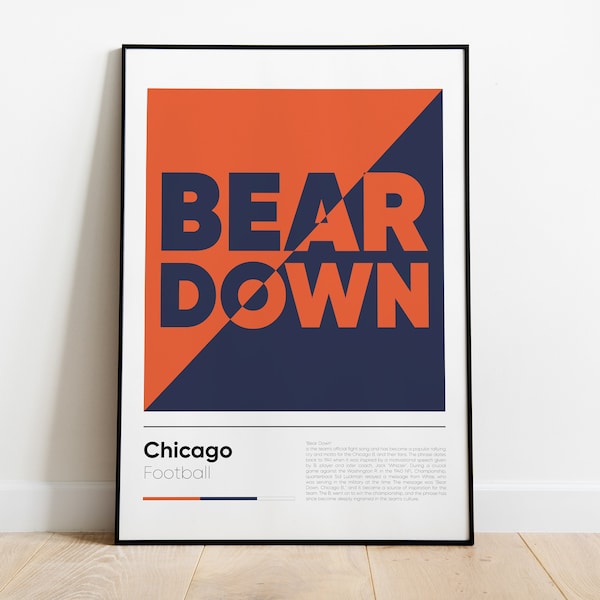 Chicago Bears - Etsy