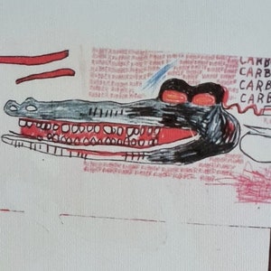 JEAN-MICHEL BASQUIAT * Dried Flowers * 70 X 50 Cm * Lithograph ...