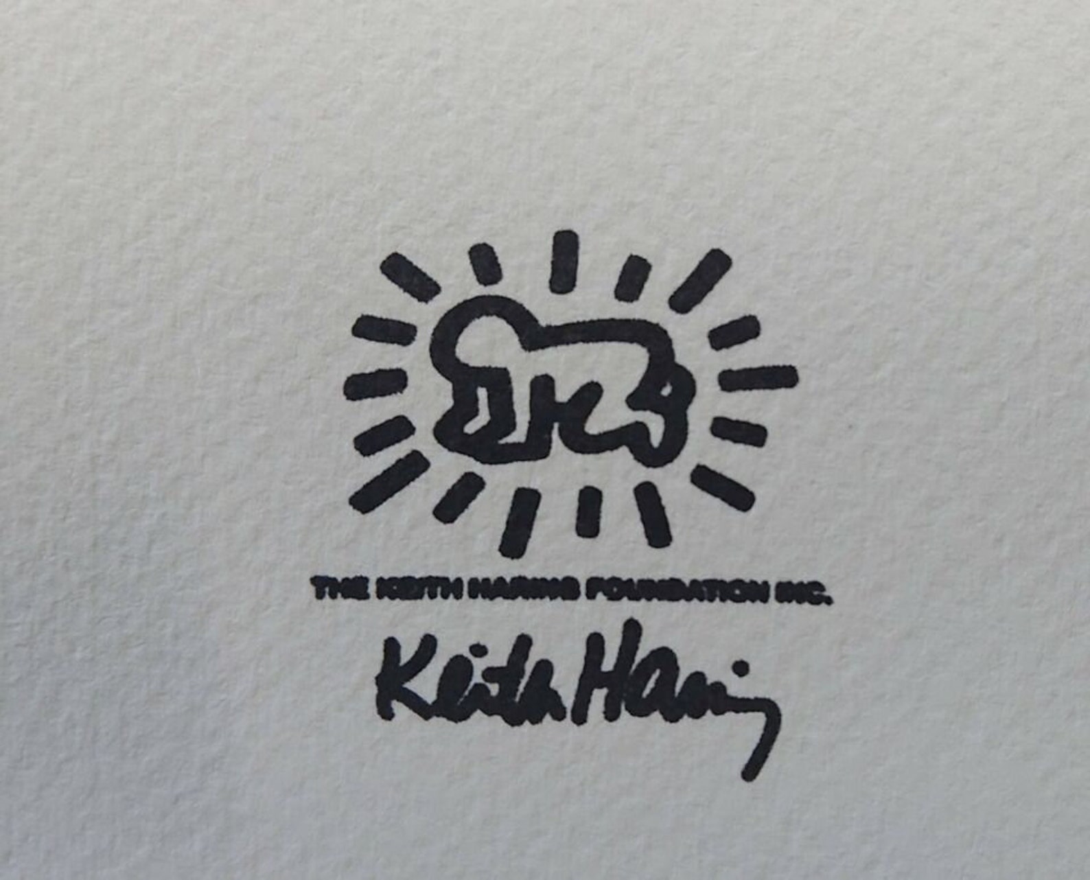KEITH HARING Monkey Puzzle 50 X 35 Cm Signed Lithograph Art Print ...