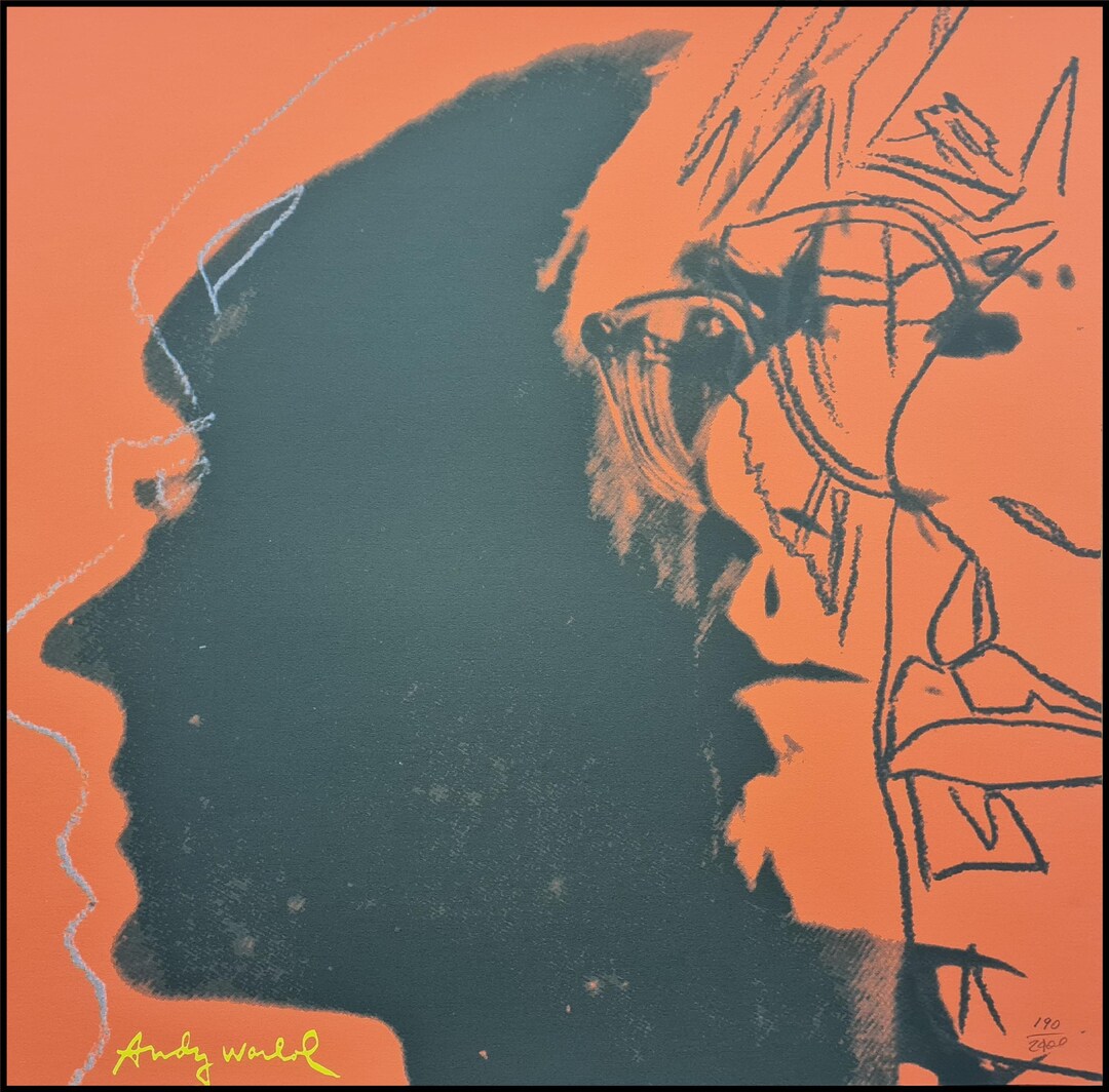 ANDY WARHOL the Shadow Lithograph Limited Xx/2400 CMOA Signed - Etsy