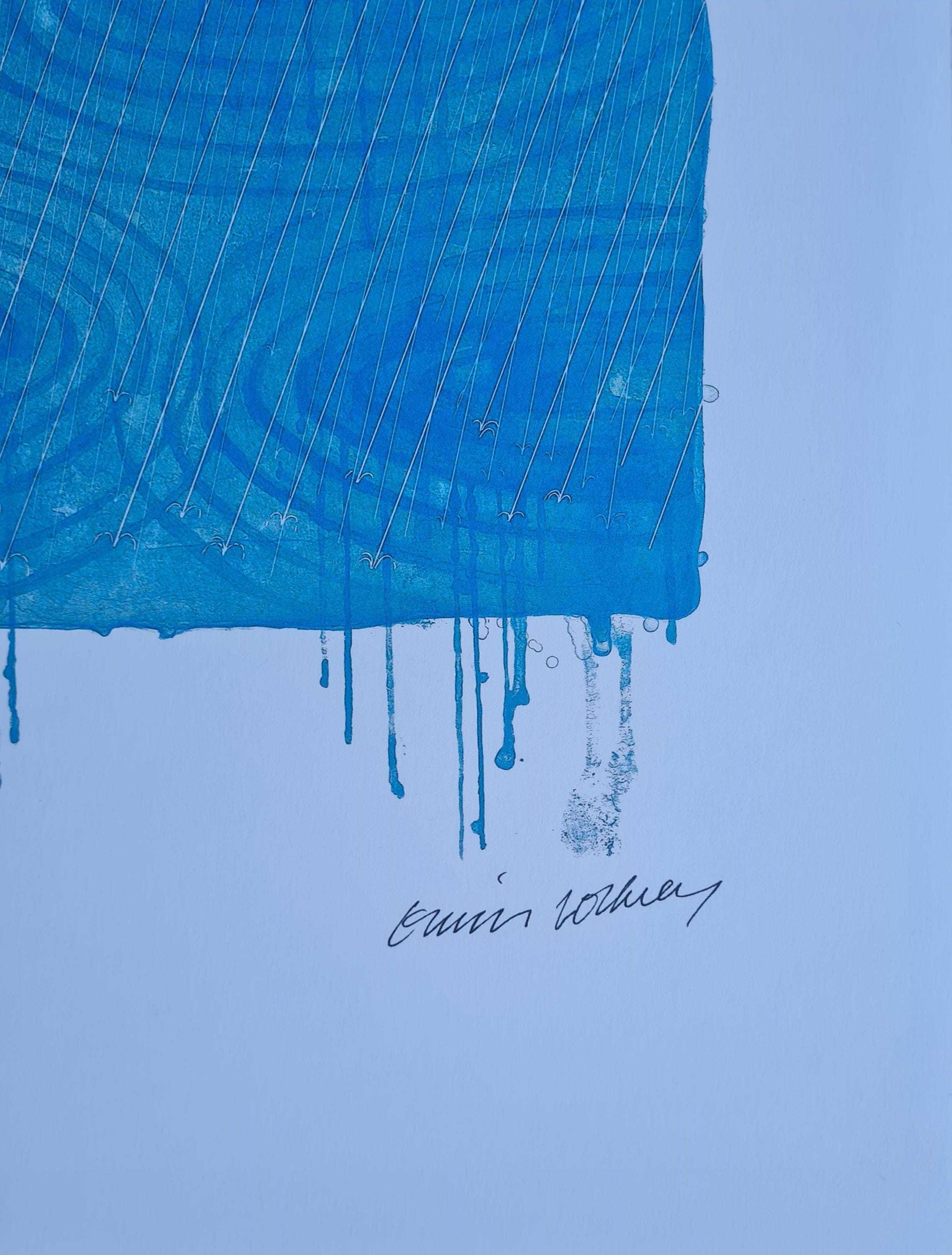 DAVID HOCKNEY * Rain (from the Weather Series) * 50 X 35 Cm * Signed ...