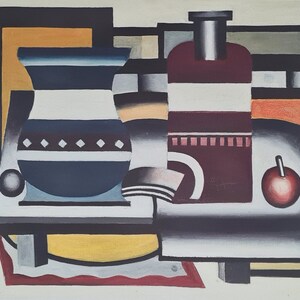 FERNAND LÉGER * Still Life * 50 X 70 Cm * Signed Lithograph * Limited ...