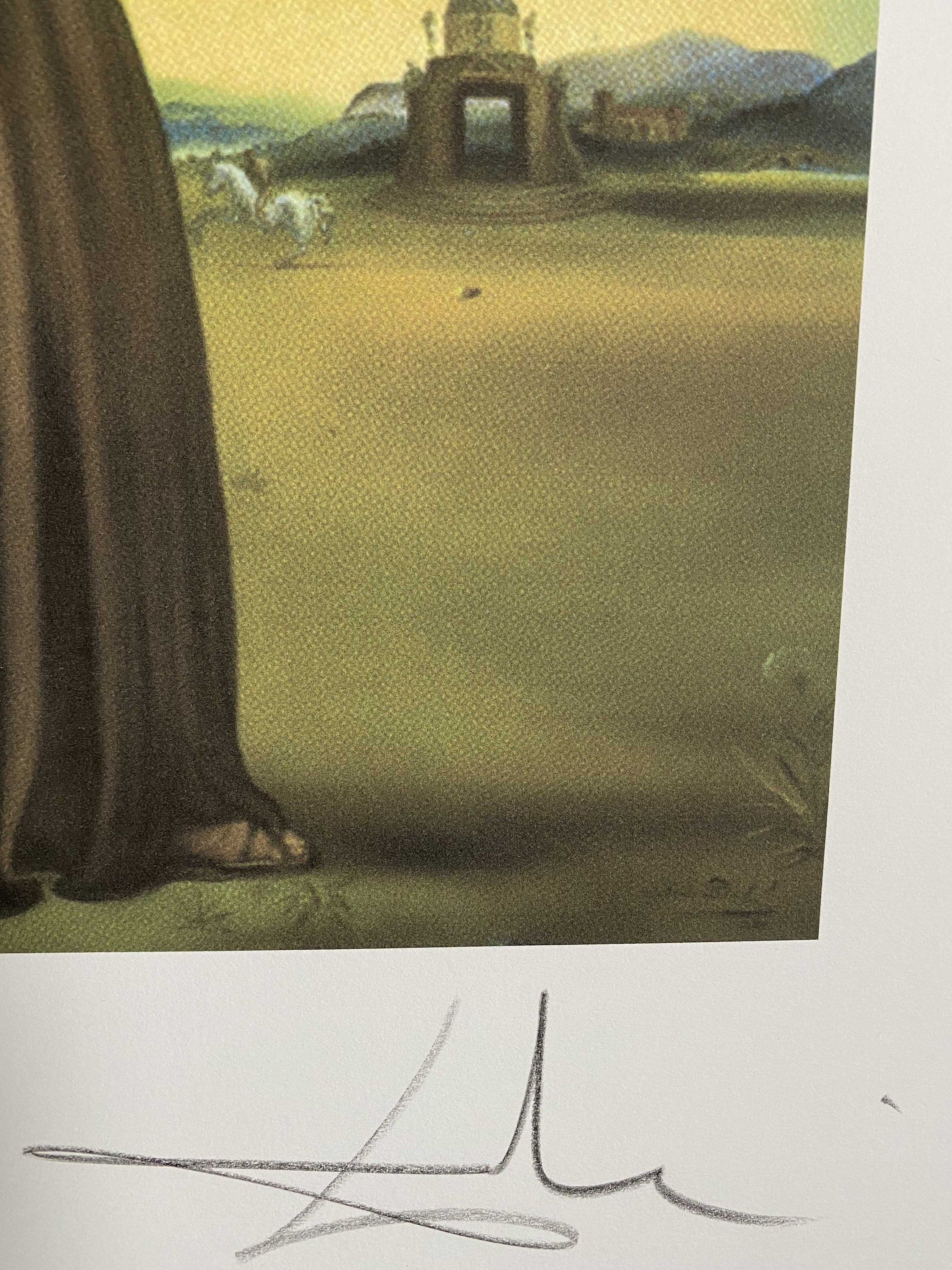 Salvador Dali portrait of Mrs. James Reeves Lithograph - Etsy