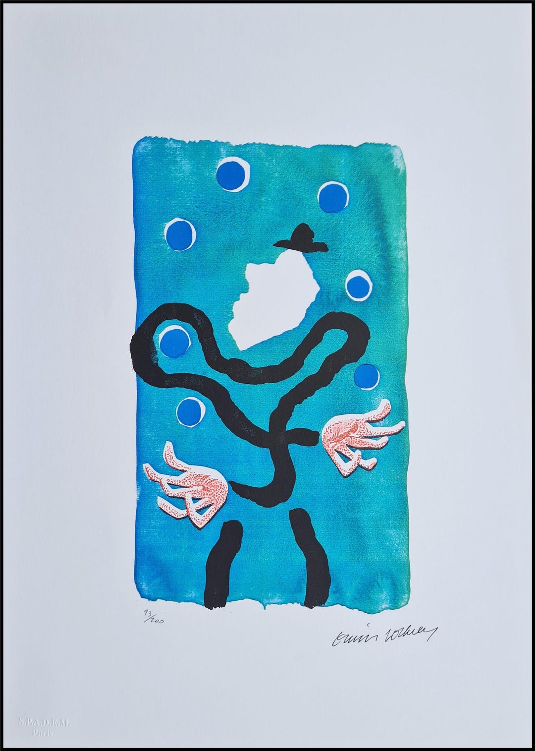 DAVID HOCKNEY * the Juggler * 50 X 35 Cm * Signed Lithograph * Art ...