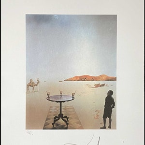 Salvador Dali Sun Table 65 Cm X 50 Cm Lithograph Limited - Etsy