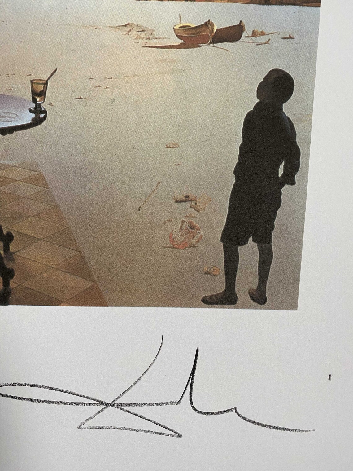 Salvador Dali Sun Table 65 Cm X 50 Cm Lithograph Limited - Etsy