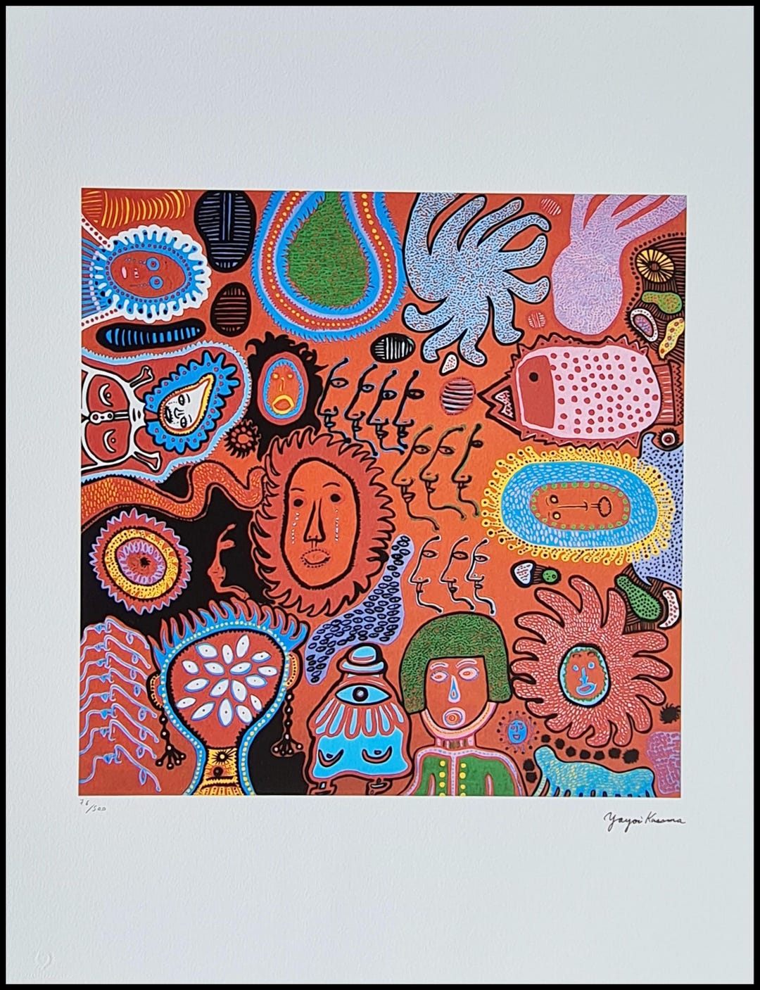 YAYOI KUSAMA * My Eternal Soul * 65 X 50 Cm * Lithograph * Art Print ...