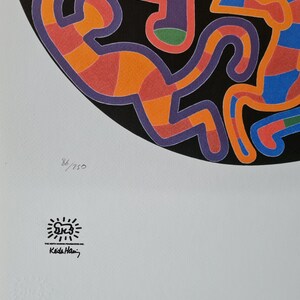 KEITH HARING * Monkey Puzzle * 50 X 35 Cm * Signed Lithograph * Art ...