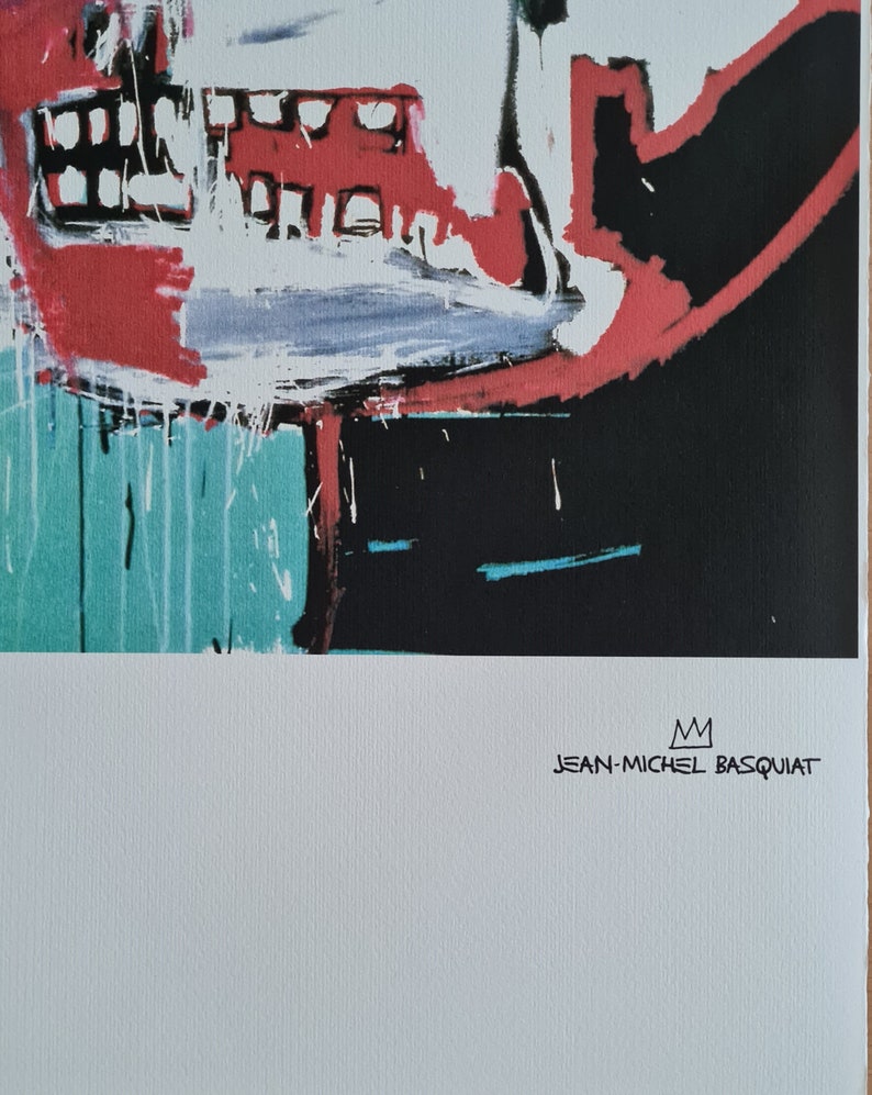 JEAN-MICHEL BASQUIAT * Untitled * 70 X 50 Cm * Lithograph * Limited ...