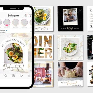 100 Restaurant Social Media Posts | Restaurant Instagram Posts | Bar ...