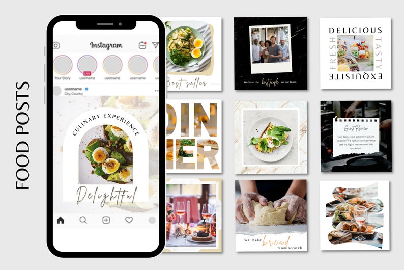 100 Restaurant Social Media Posts Restaurant Instagram Posts Bar ...