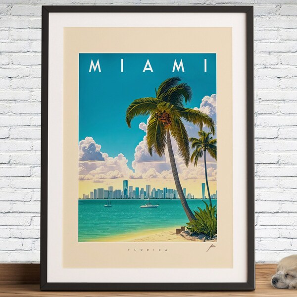 Retro Miami Decor - Etsy